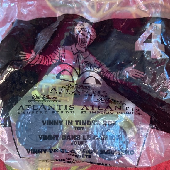 McDonald's | Toys | Disney Mcdonalds Atlantis The Lost Empire Vinny In ...